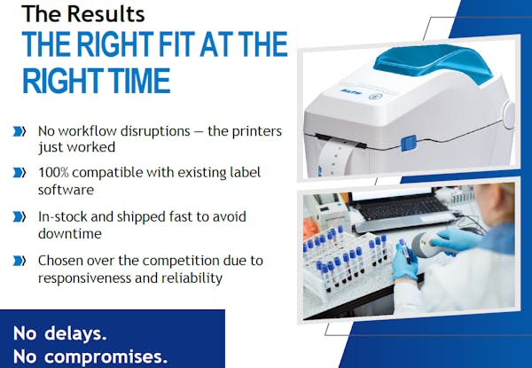 Veterinary Lab Streamlines Specimen Labeling with SATO WS2 Printers | SATO